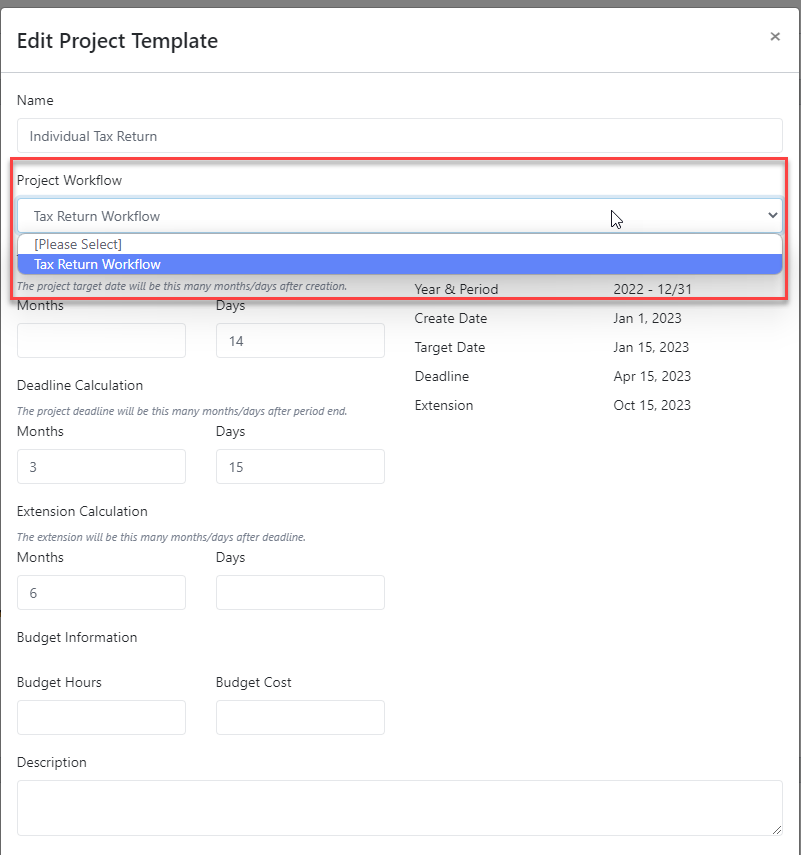 Project Workflows – Firm360