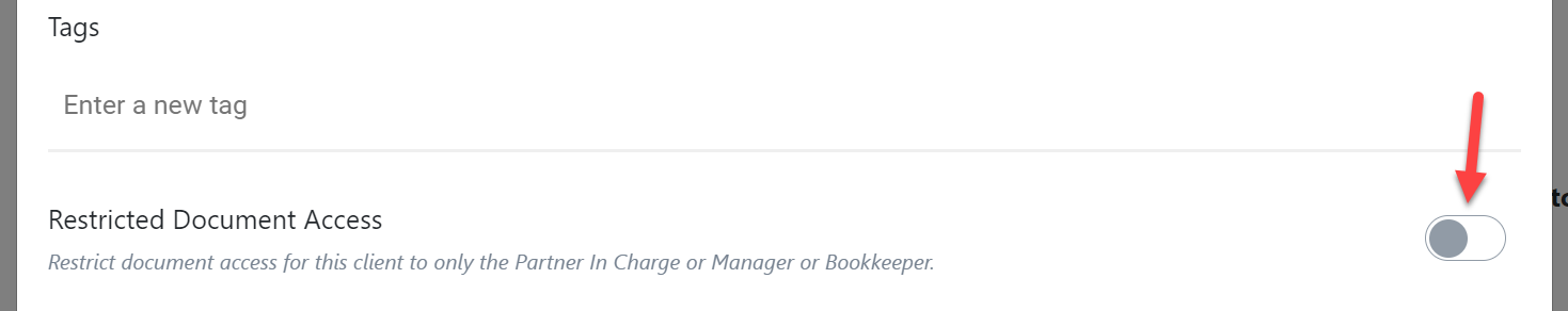 Documents - Restricted Document Access – Firm360