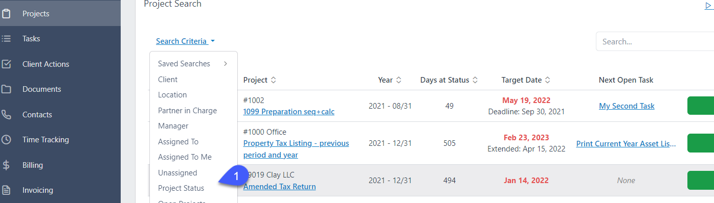 Project Management Features – Firm360