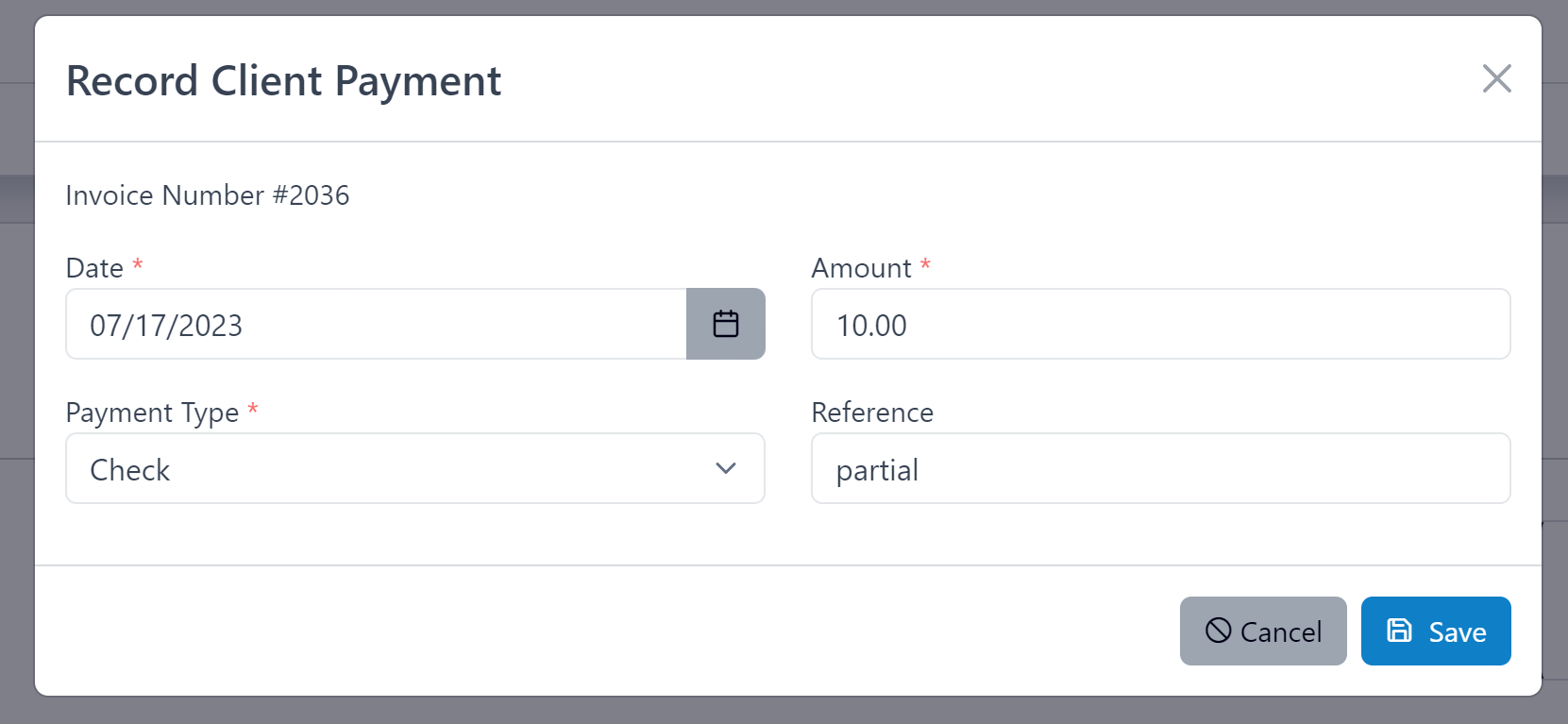 How do I apply a partial payment to an invoice? – Firm360