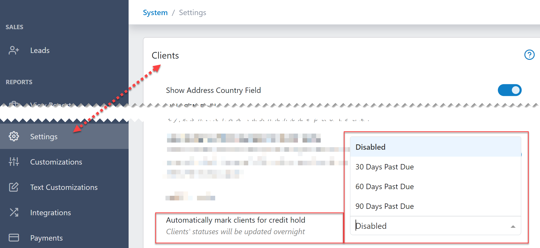 Client - Status – Firm360