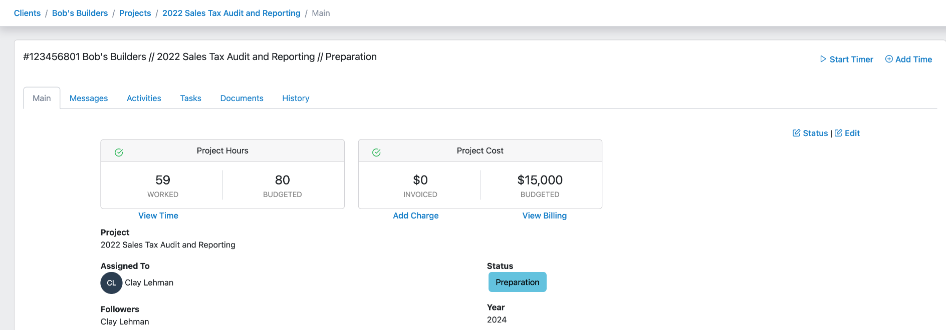 Admin Settings - Billing/Invoicing - Project Billing Logic – Firm360