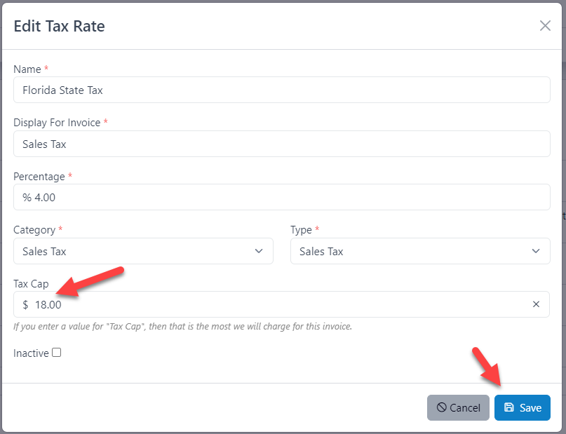 Customizations - Tax Rates (Configure and Apply Sales/Service Tax Rates ...