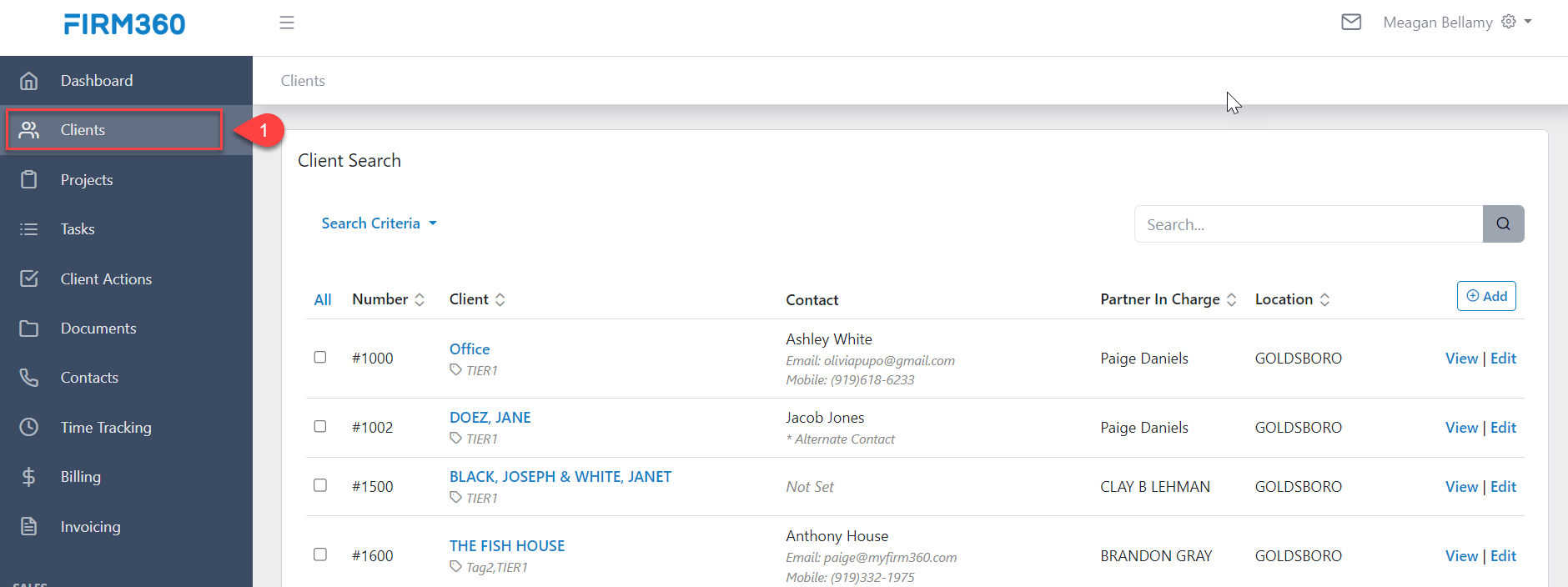 Documents- Document Requests – Firm360