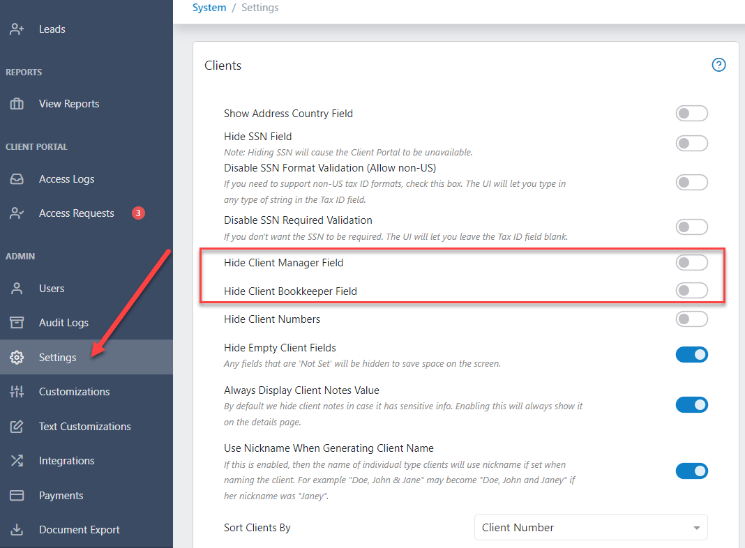Documents - Restricted Document Access – Firm360