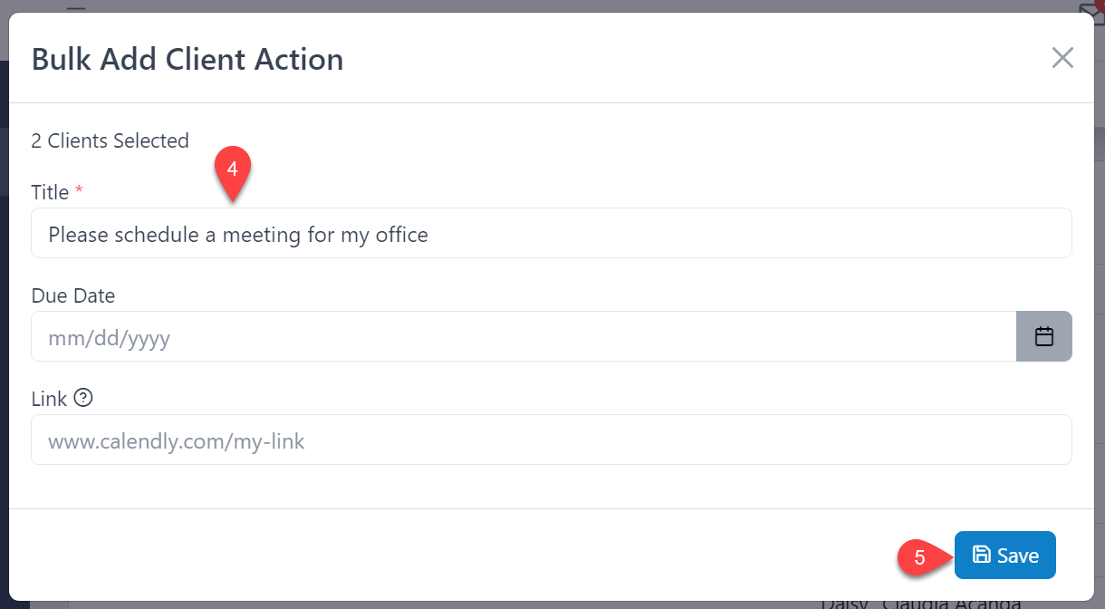 Client Actions – Firm360