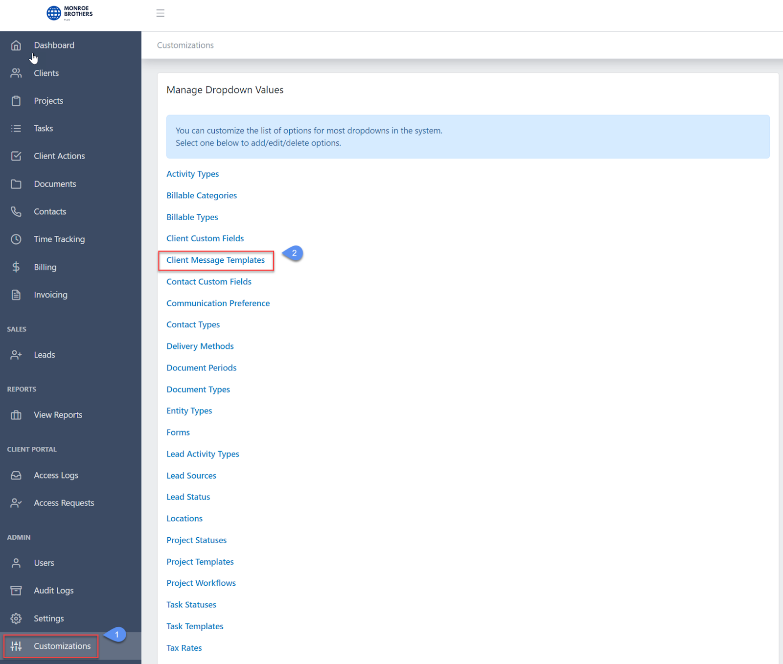 Client Messaging – Firm360