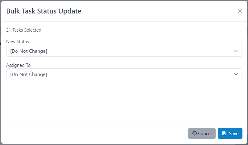 Client - Task Tab – Firm360