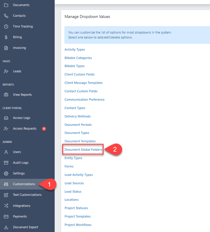Documents Search Criteria Filter And Creating Folders Including Global Folder Naming Firm360