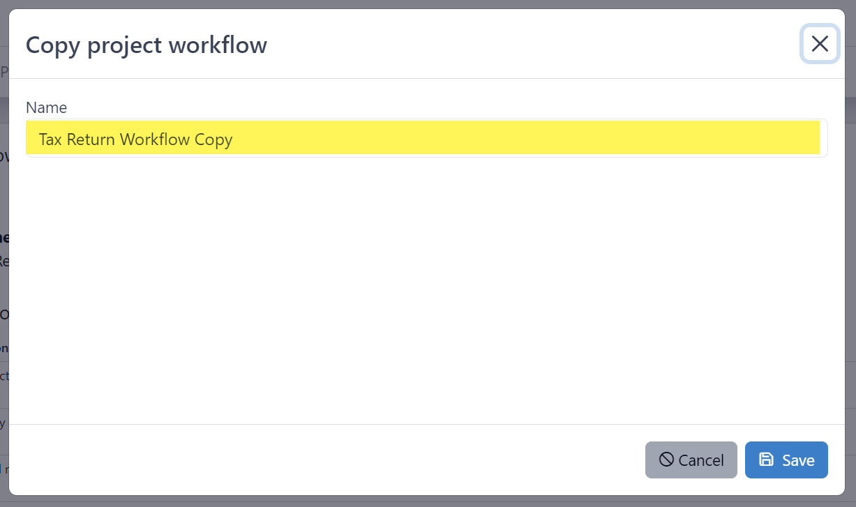 Project Workflows – Firm360