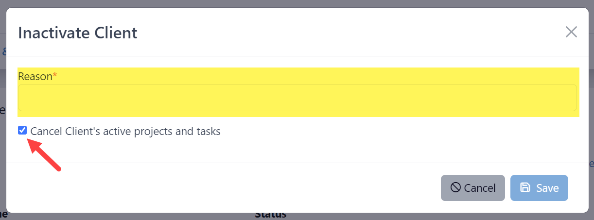 Client - Status – Firm360