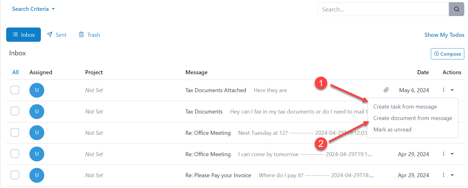 Client Messaging – Firm360
