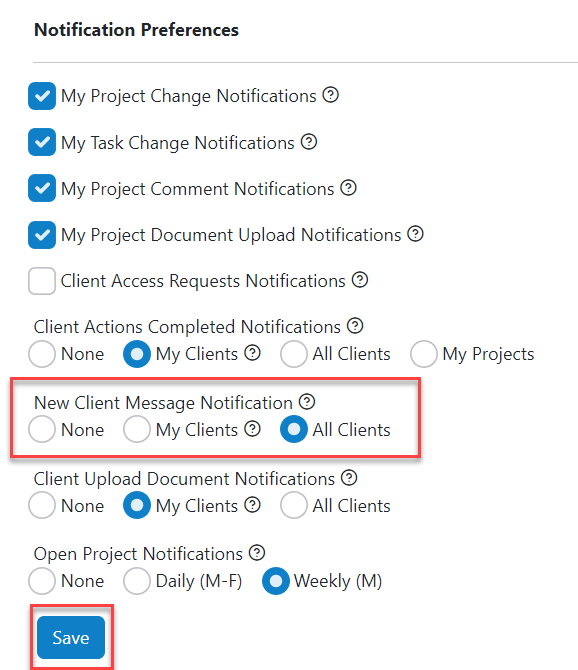 Client Messaging – Firm360