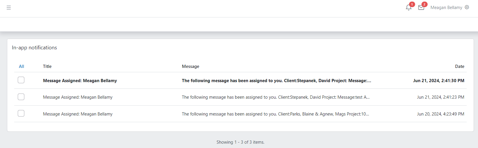 User Profile: Notification Preferences – Firm360