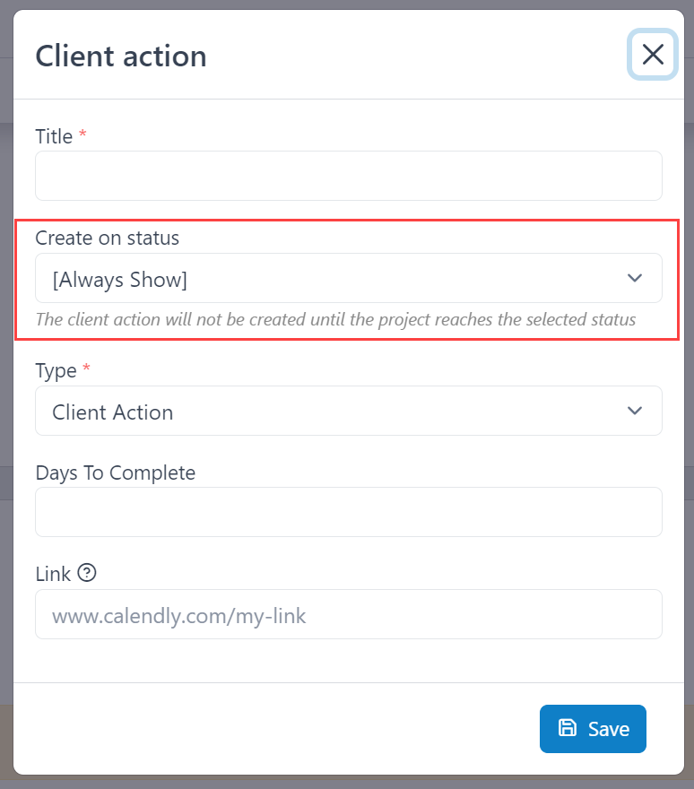 Client Actions – Firm360