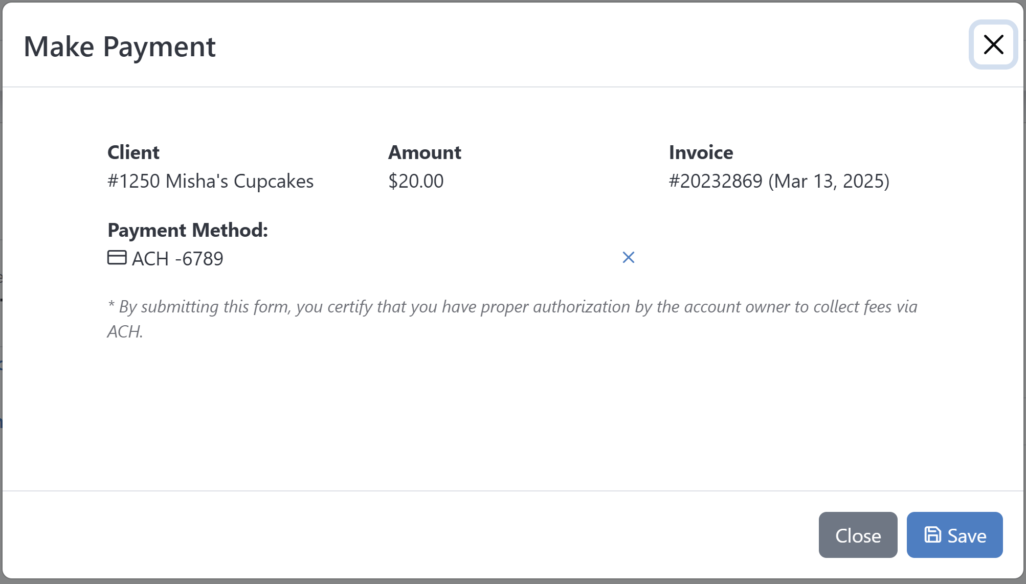Setup ACH Payments – Firm360