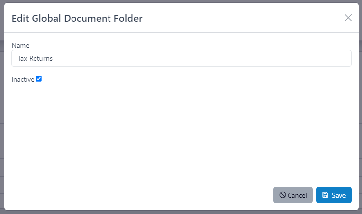 Documents- Document Folders, Global Folders & Subfolders – Firm360