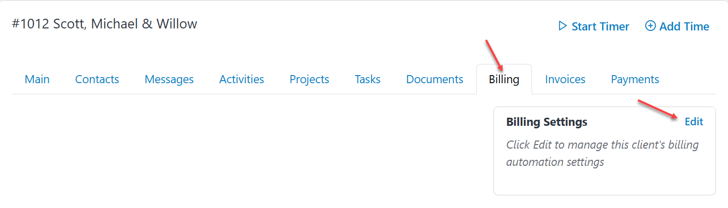 Billing- Automated Client Billing Settings – Firm360
