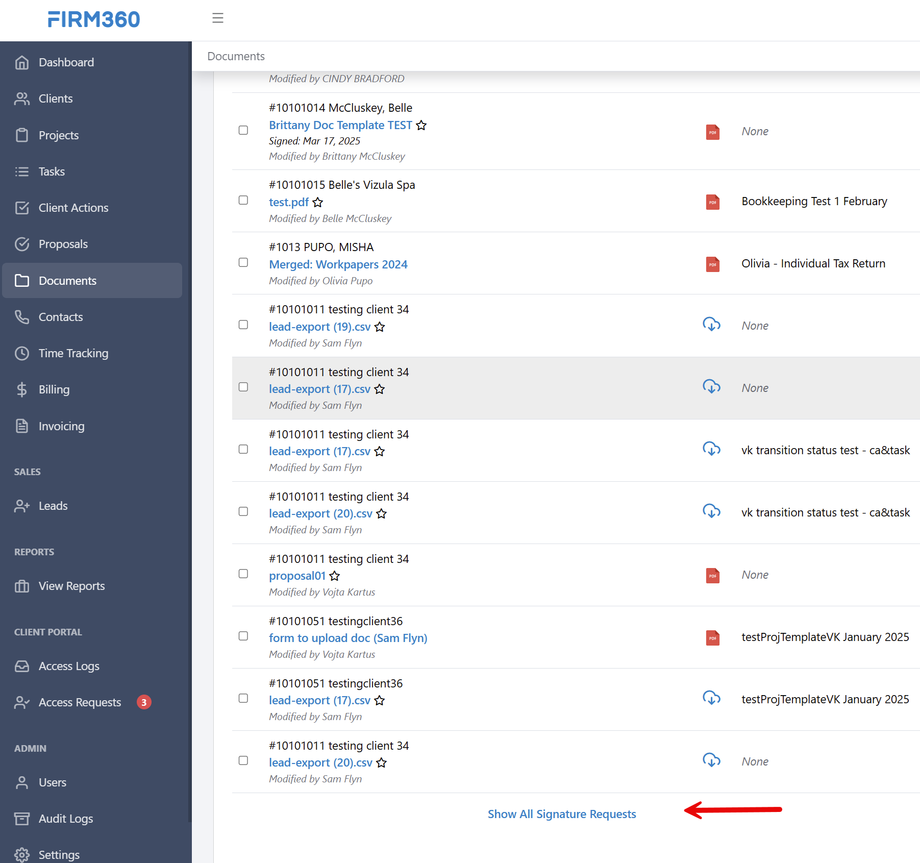 RightSignature - Bulk Signature Requests – Firm360
