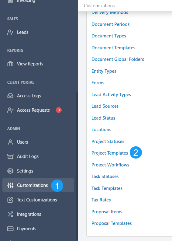Project Template - When to Calculate Target Date Control – Firm360