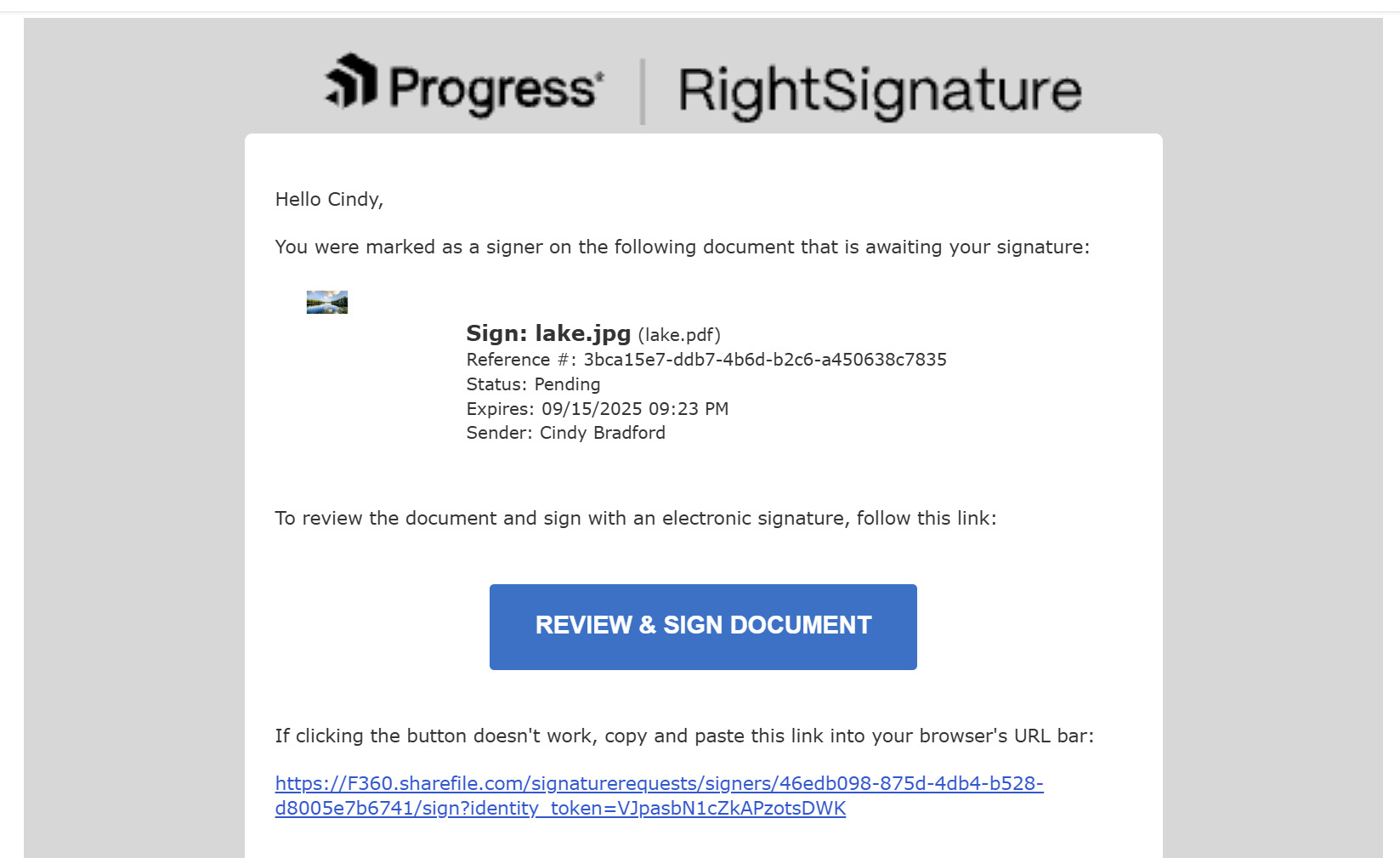 RightSignature - Client Signing Experience – Firm360