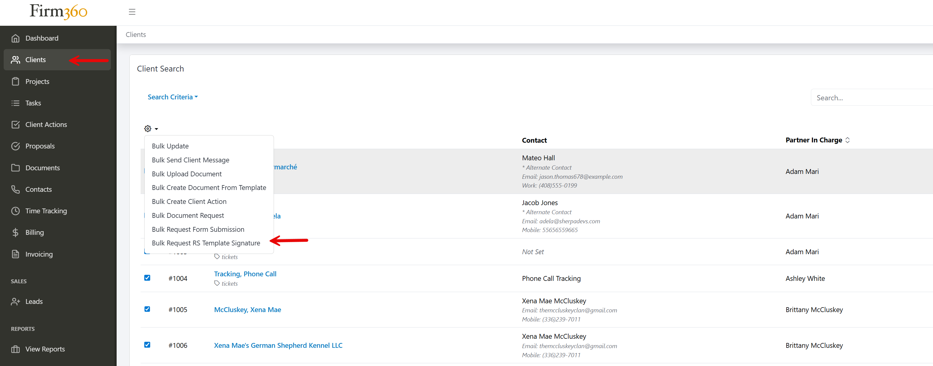 RightSignature - Bulk Signature Requests – Firm360