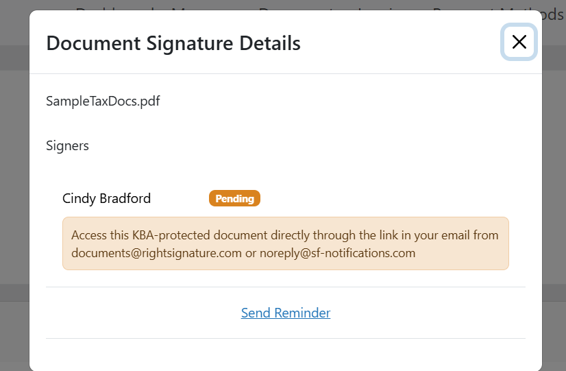 RightSignature troubleshooting steps when receiving errors when ...