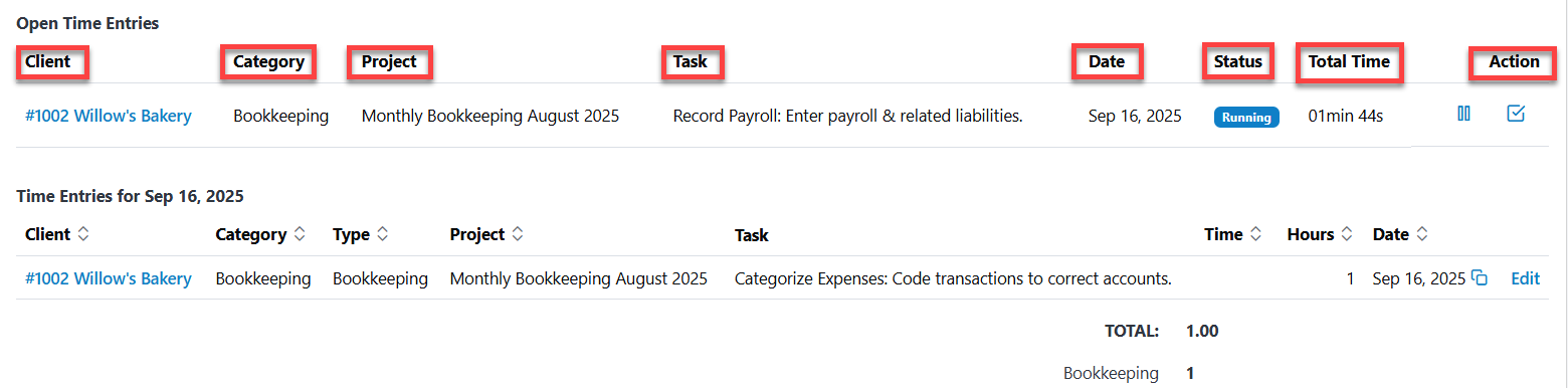 Time Tracking – Firm360