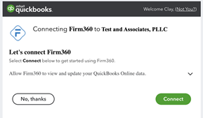 QBO - Integration – Firm360