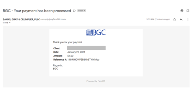 Setup ACH Payments – Firm360