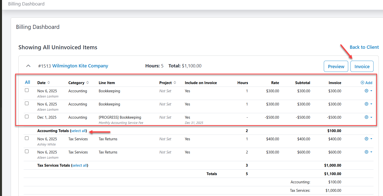 Billing- Creating a Recurring Progress Bill – Firm360