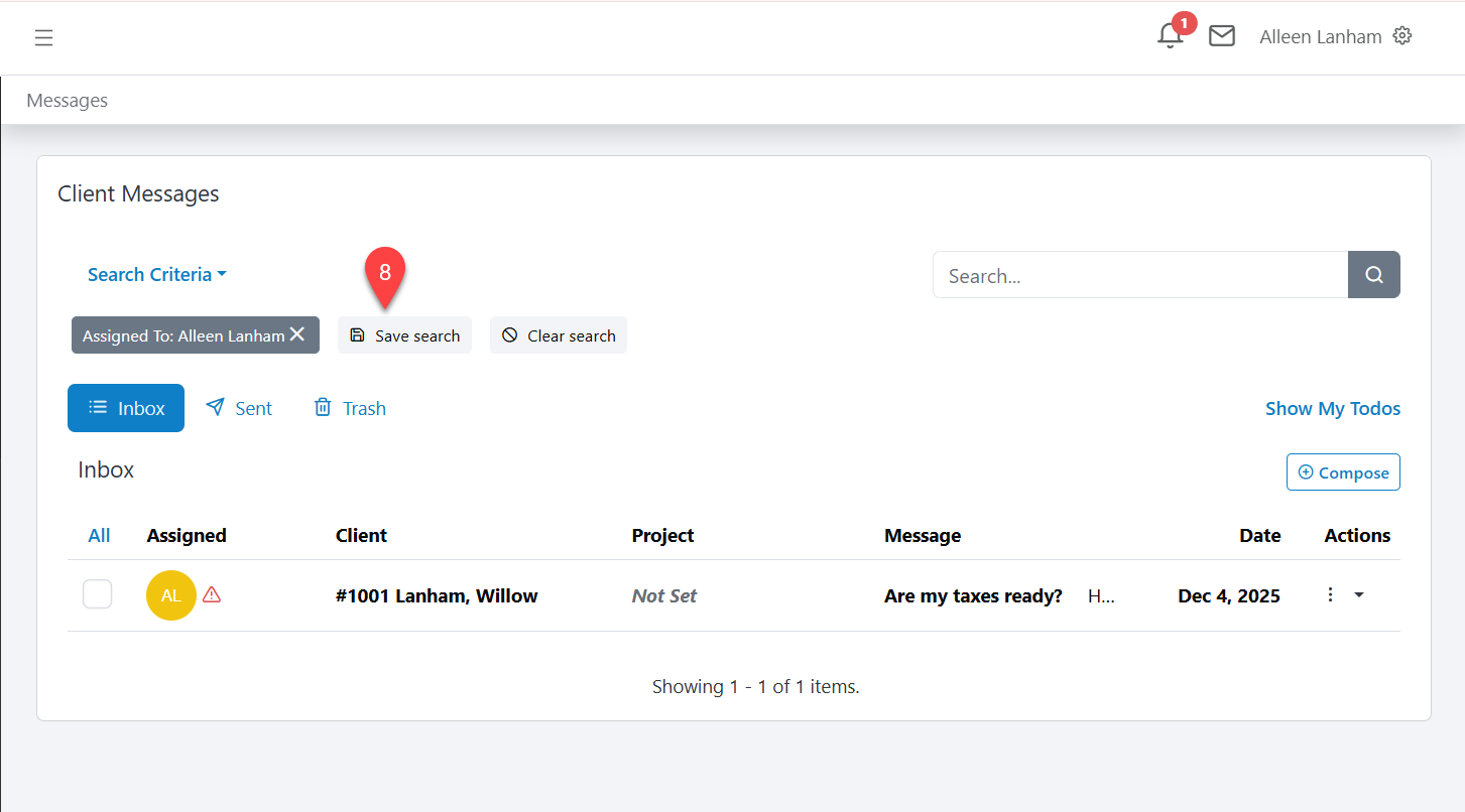 Messaging - Global Message Dashboard – Firm360