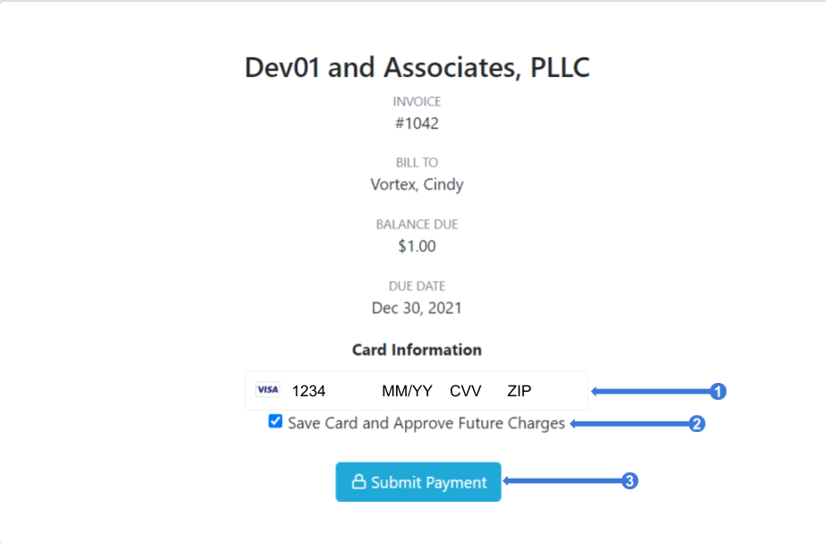 Securely Save Credit Card Information and Approve for Future Invoices ...
