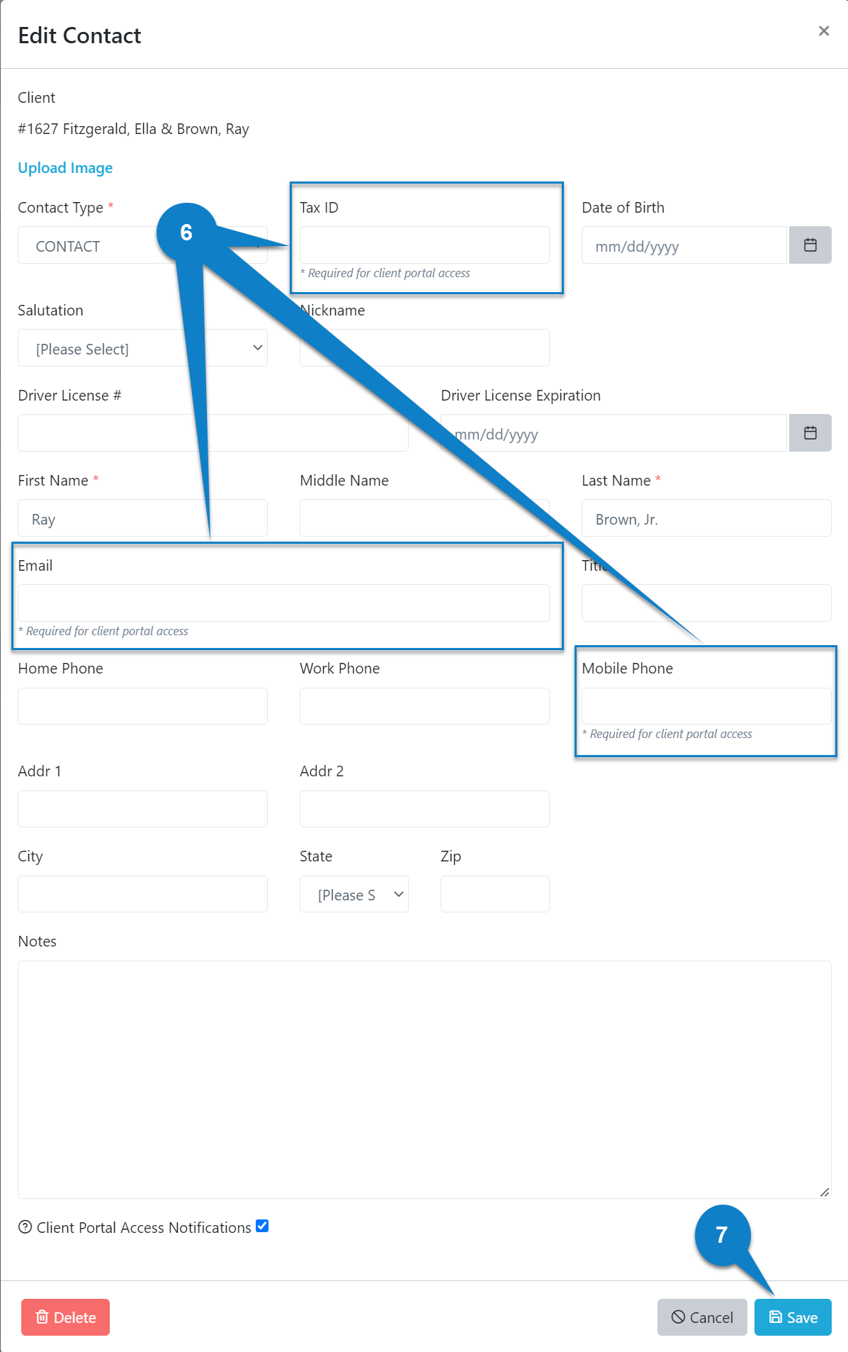 Set Up Client Portal – Firm360