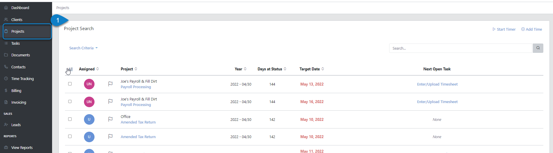 Bulk Update Projects Status, Assignee, Target Due Date and Bulk Delete ...